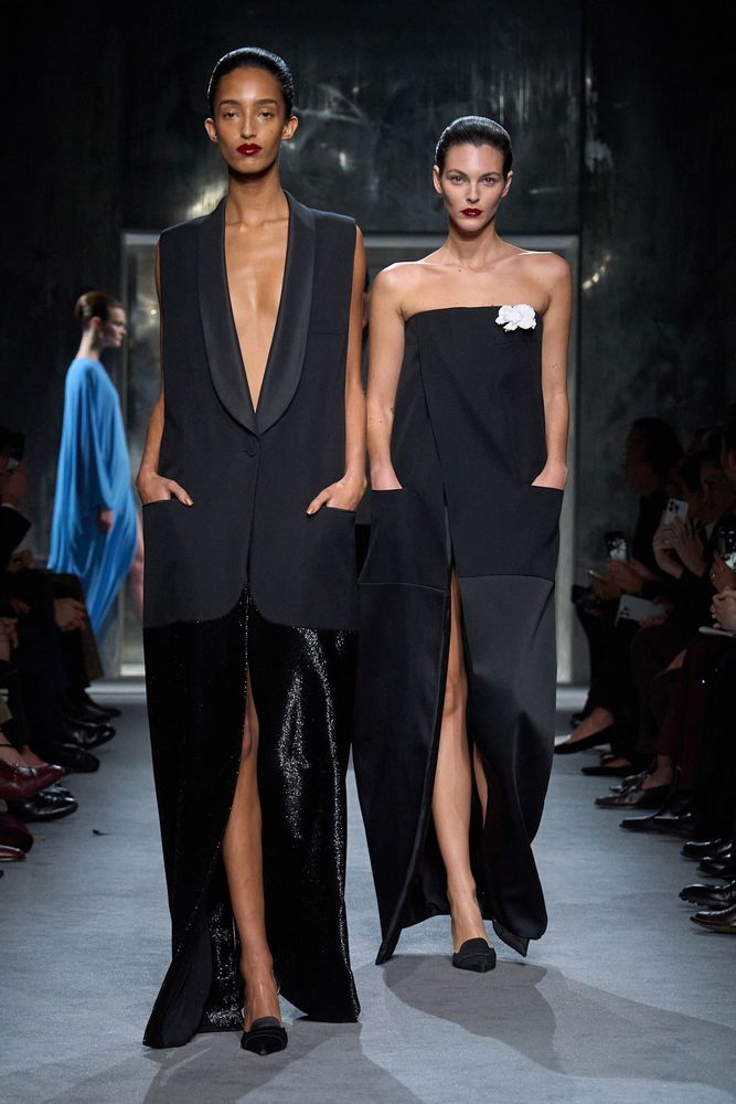 Haider Ackermann Makes His Debut At Tom Ford